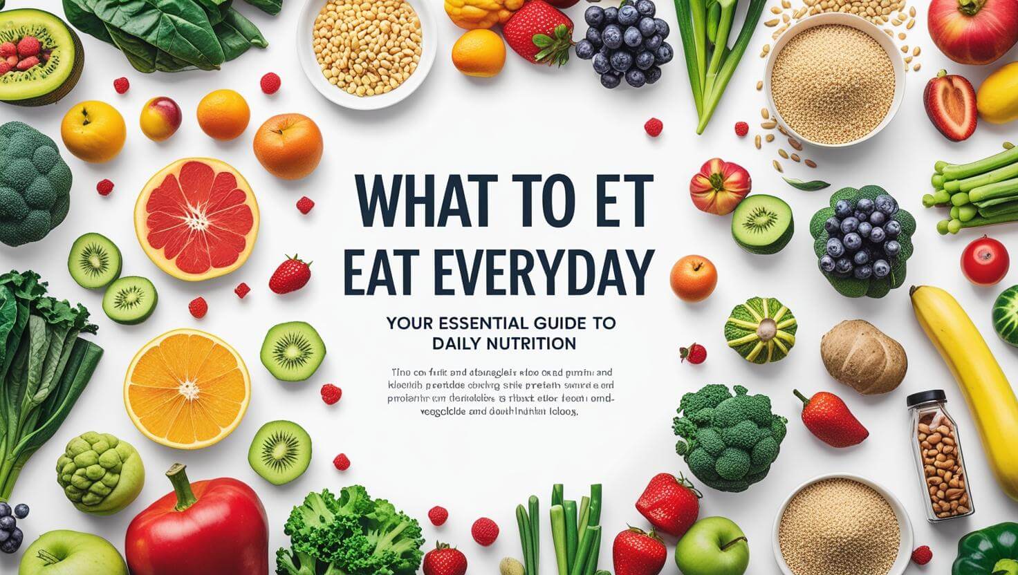What to Eat Everyday:Your Essential Guide to Daily Nutrition